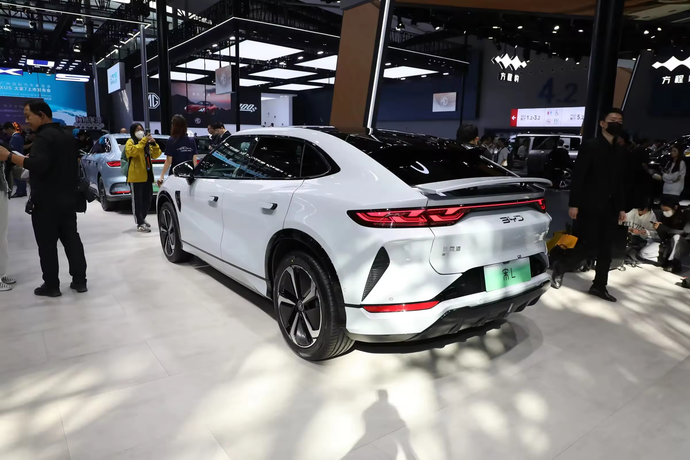 BYD's New Generation Pure Electric SUV SONG L 550KM-662KM Range ...