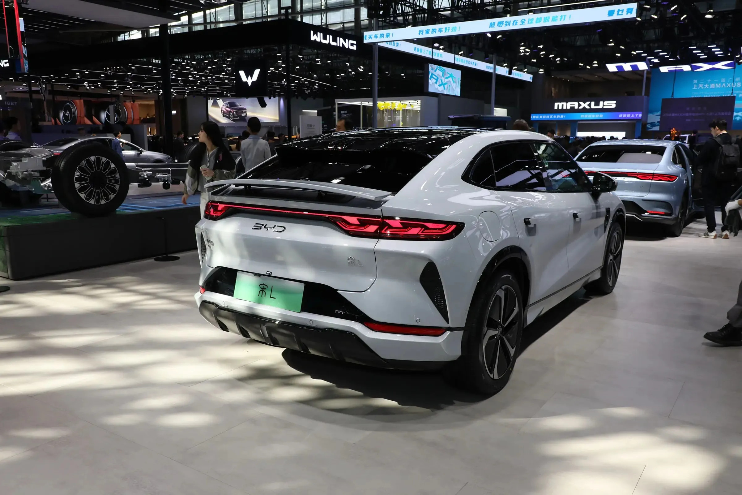 BYD's New Generation Pure Electric SUV SONG L 550KM-662KM Range ...